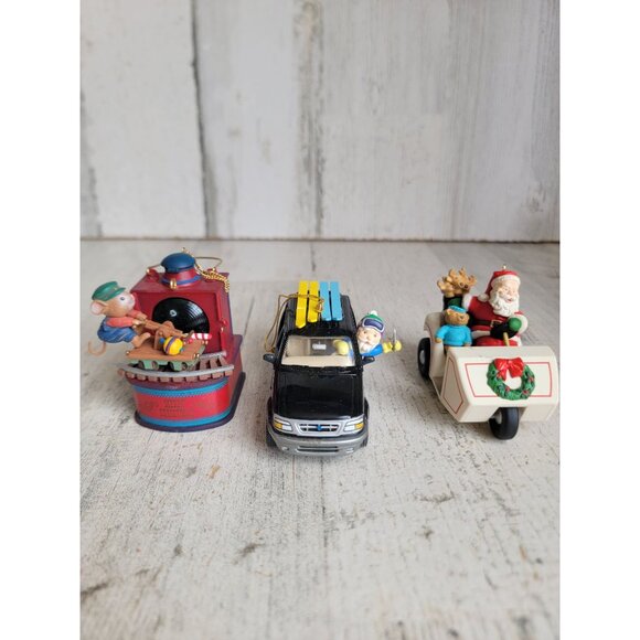 unbranded | Holiday | Vintage Car Santa Claus Mouse Golf Ornament Xmas ...
